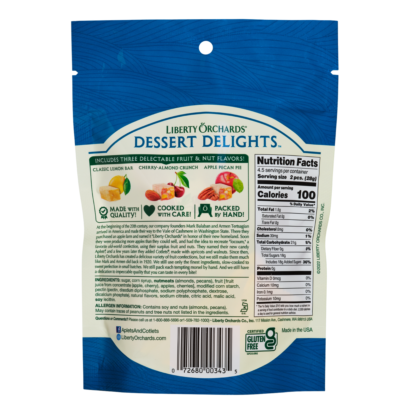 Dessert Delights Minis | Liberty Orchards