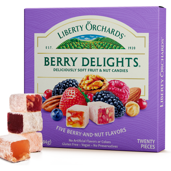 10oz Berry Delights - Fruit & Nut Candies | Liberty Orchards