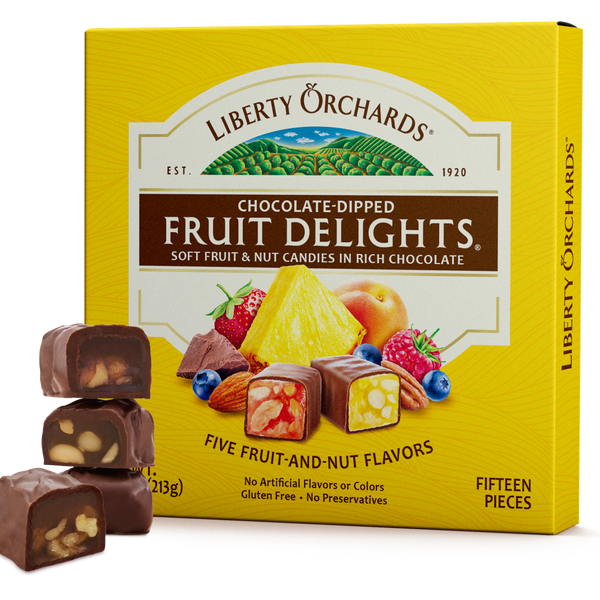 Chocolate-Dipped Fruit Delights | Liberty Orchards