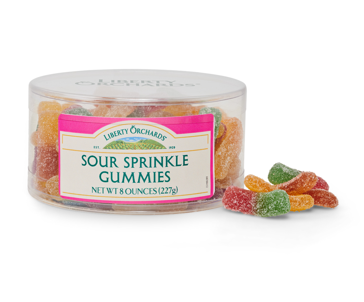 Sour Sprinkle Gummies | Liberty Orchards