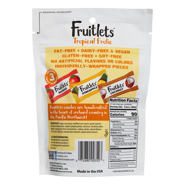 Tropical Frolic Fruitlets | Liberty Orchards
