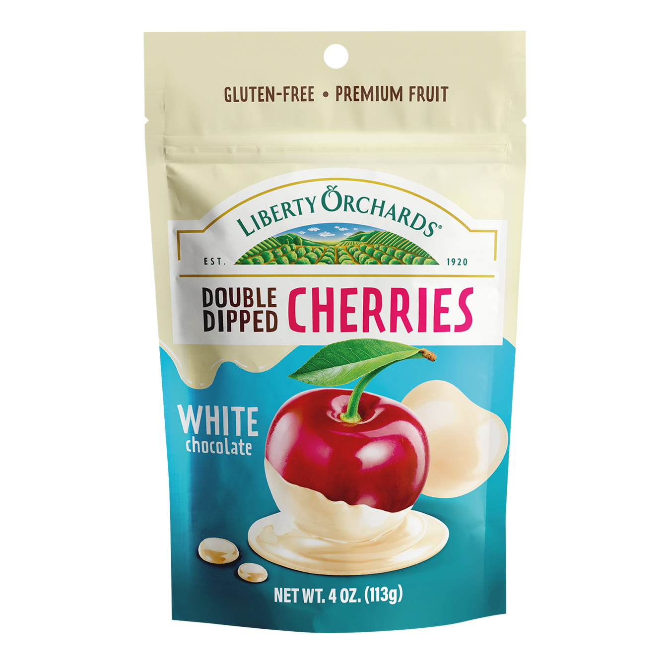 White Chocolate Cherries | Liberty Orchards