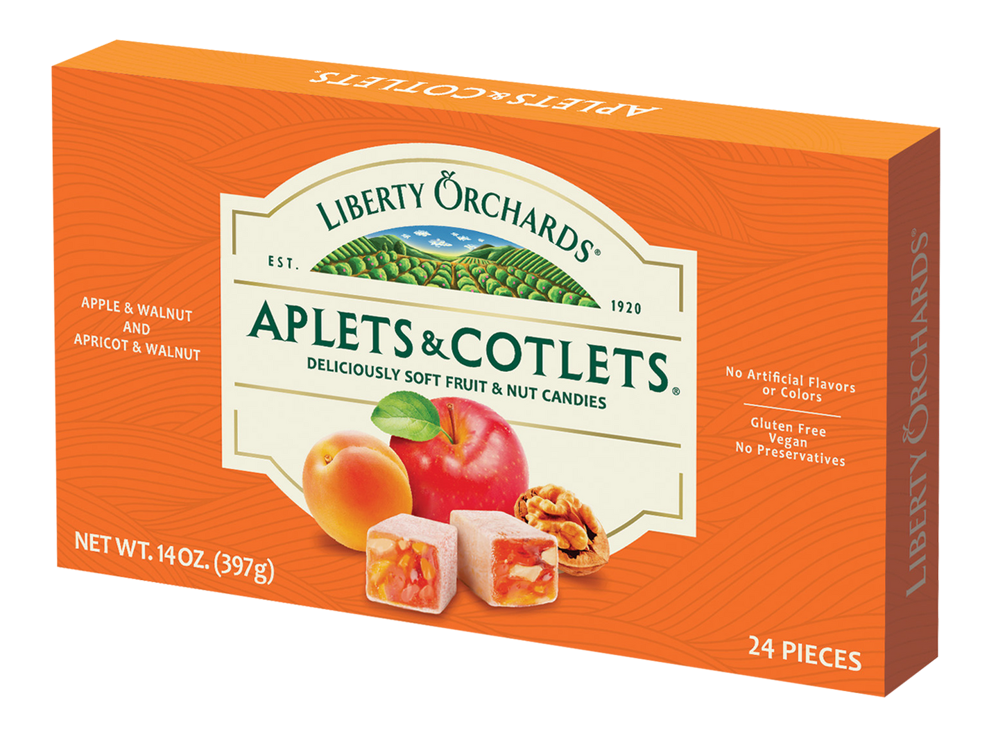 14oz Aplets & Cotlets gift box | Liberty Orchards