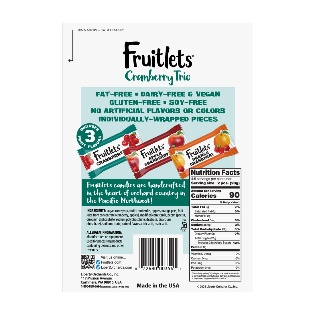 Cranberry Trio Fruitlets