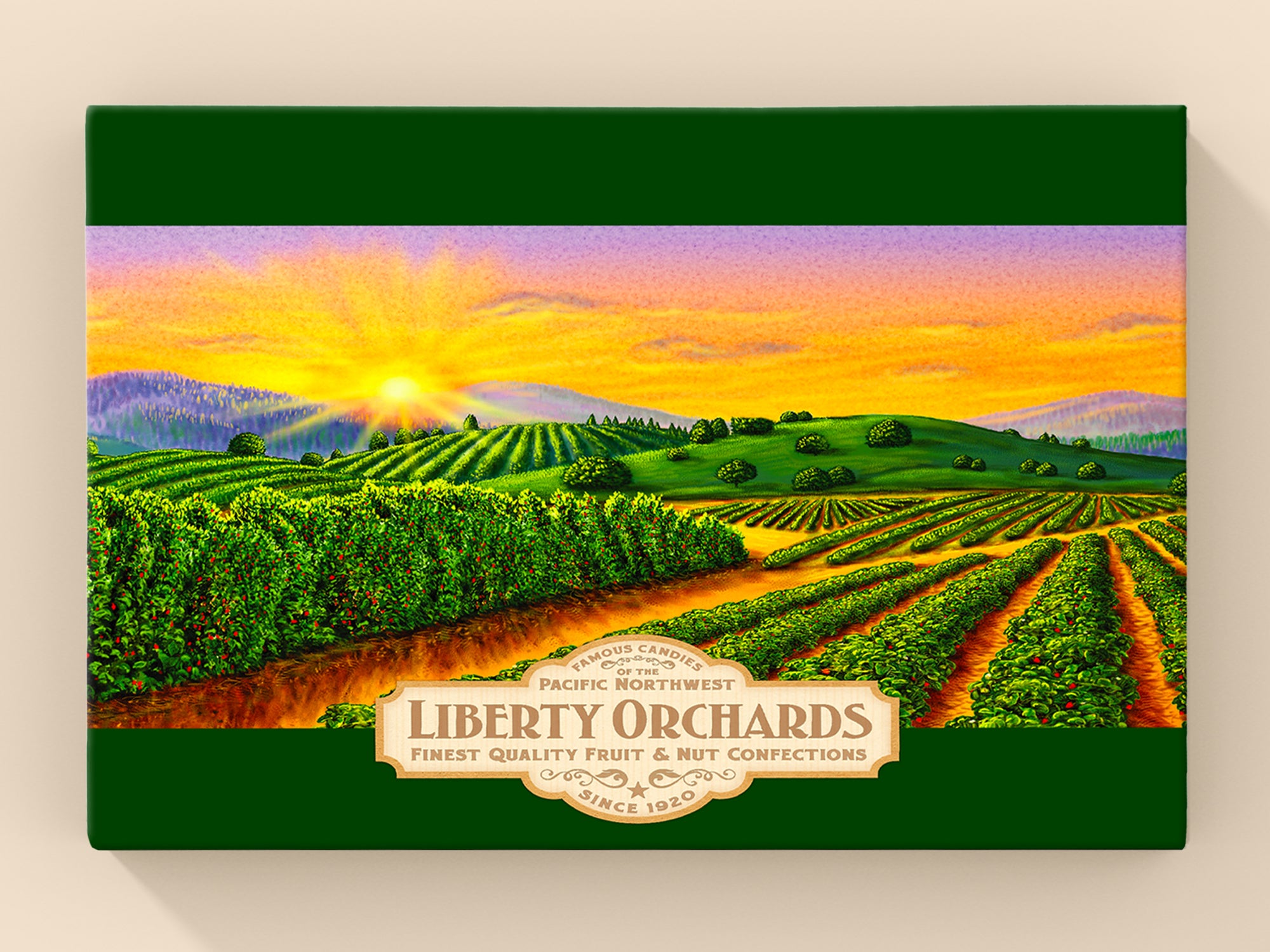Orchard Sunset Gift Box Fruit&Nut Candies | Liberty Orchards