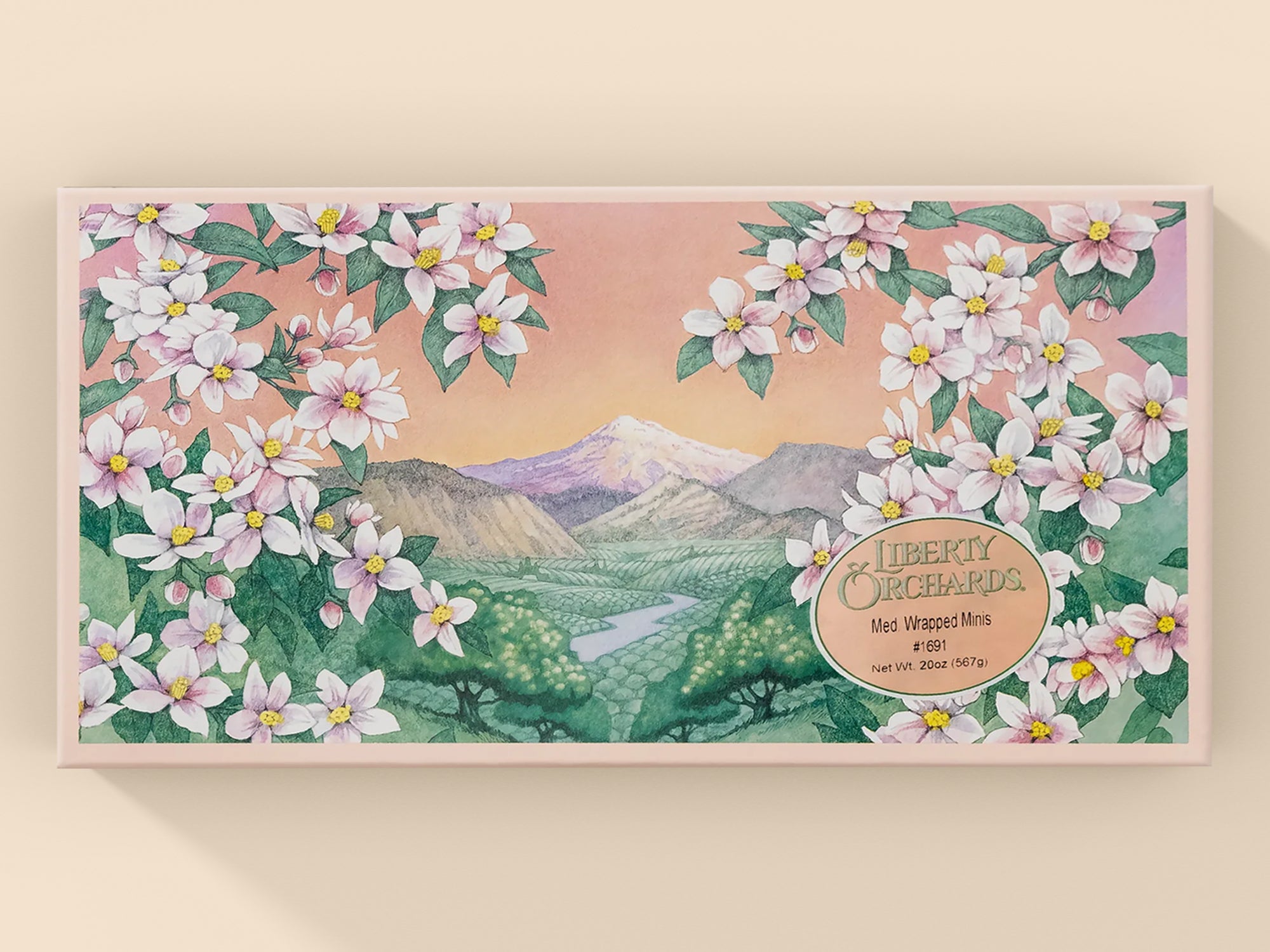 Valley Blossoms Gift Box (pink) | Liberty Orchards