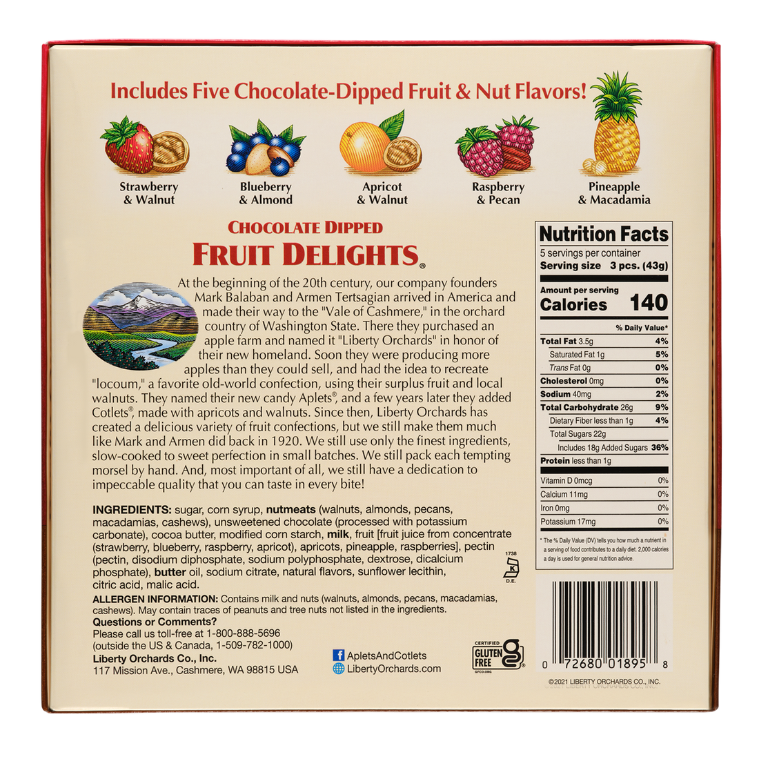 Chocolate-Dipped Fruit Delights